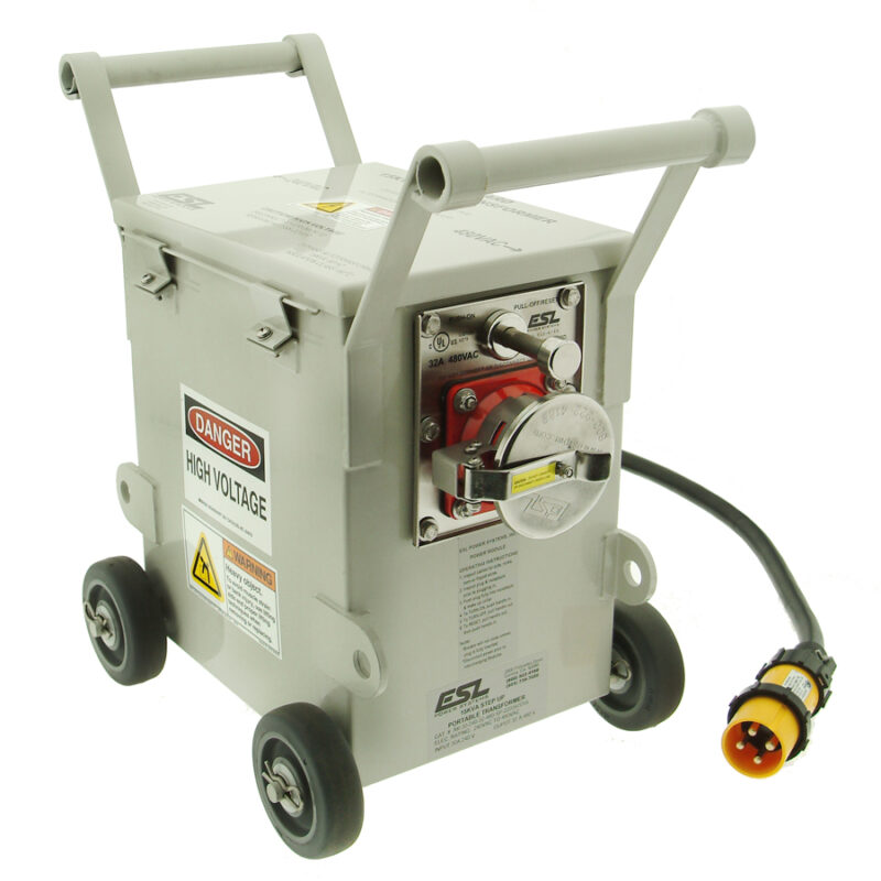Portable Step-up Transformer Cart - ESL Power
