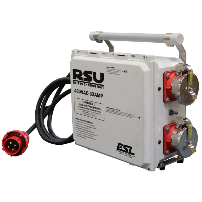 32A 480VAC Reefer Sharing Unit - Port Terminal - ESL Power