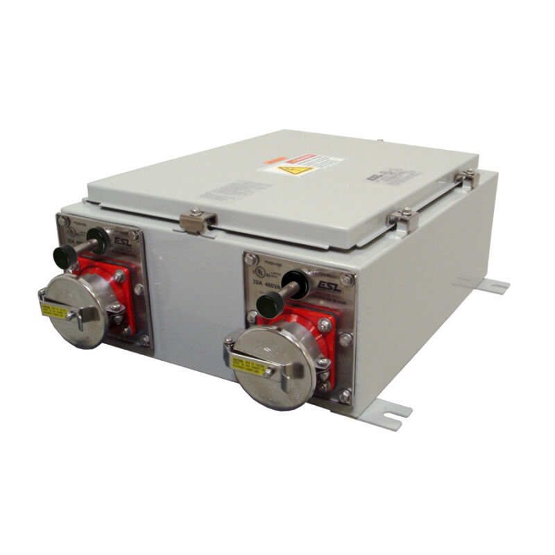 32A 480VAC 2-Gang Bunker Mount - ESL Power